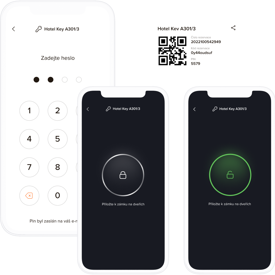 Possibility of contactless check-in | Project – Bookolosystem